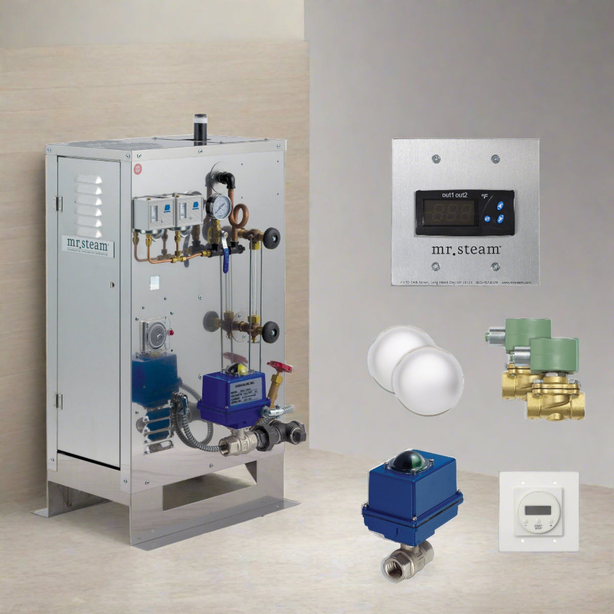 Mr. Steam CU Series Commercial Steam Shower Generator Package — Opulent ...