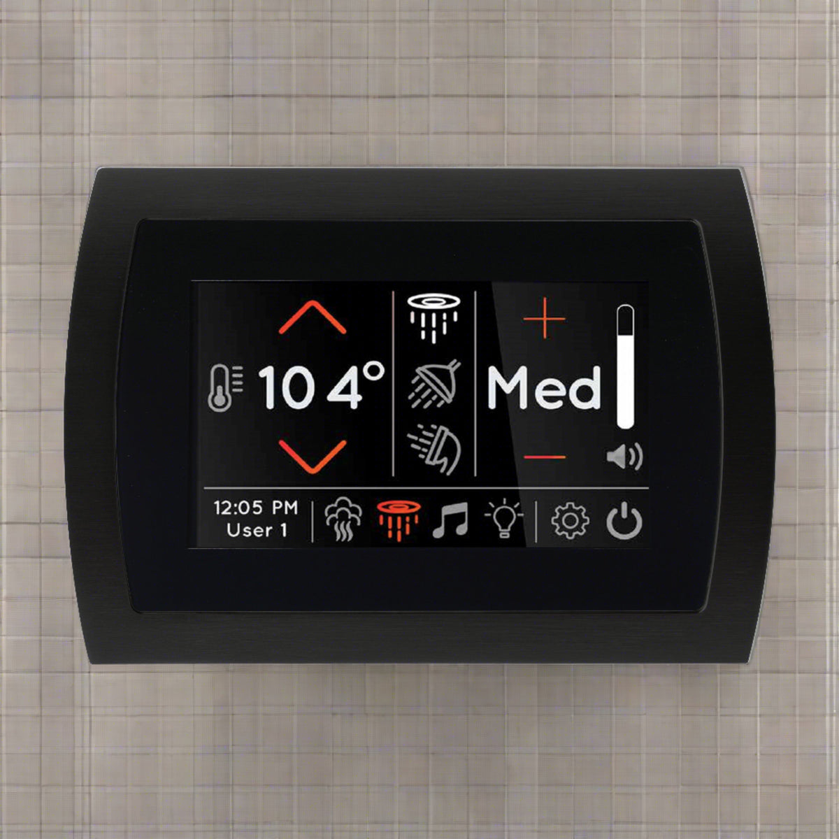 ThermaSol SignaTouch 5 Control, Recessed — Opulent Recreations